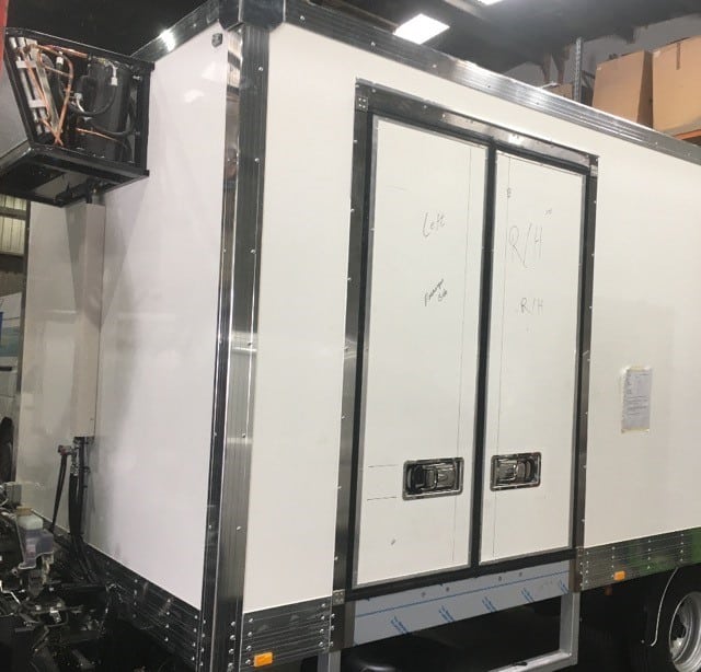 Refrigerated Vehicle Fibreglass Repair | Tranzfreeze